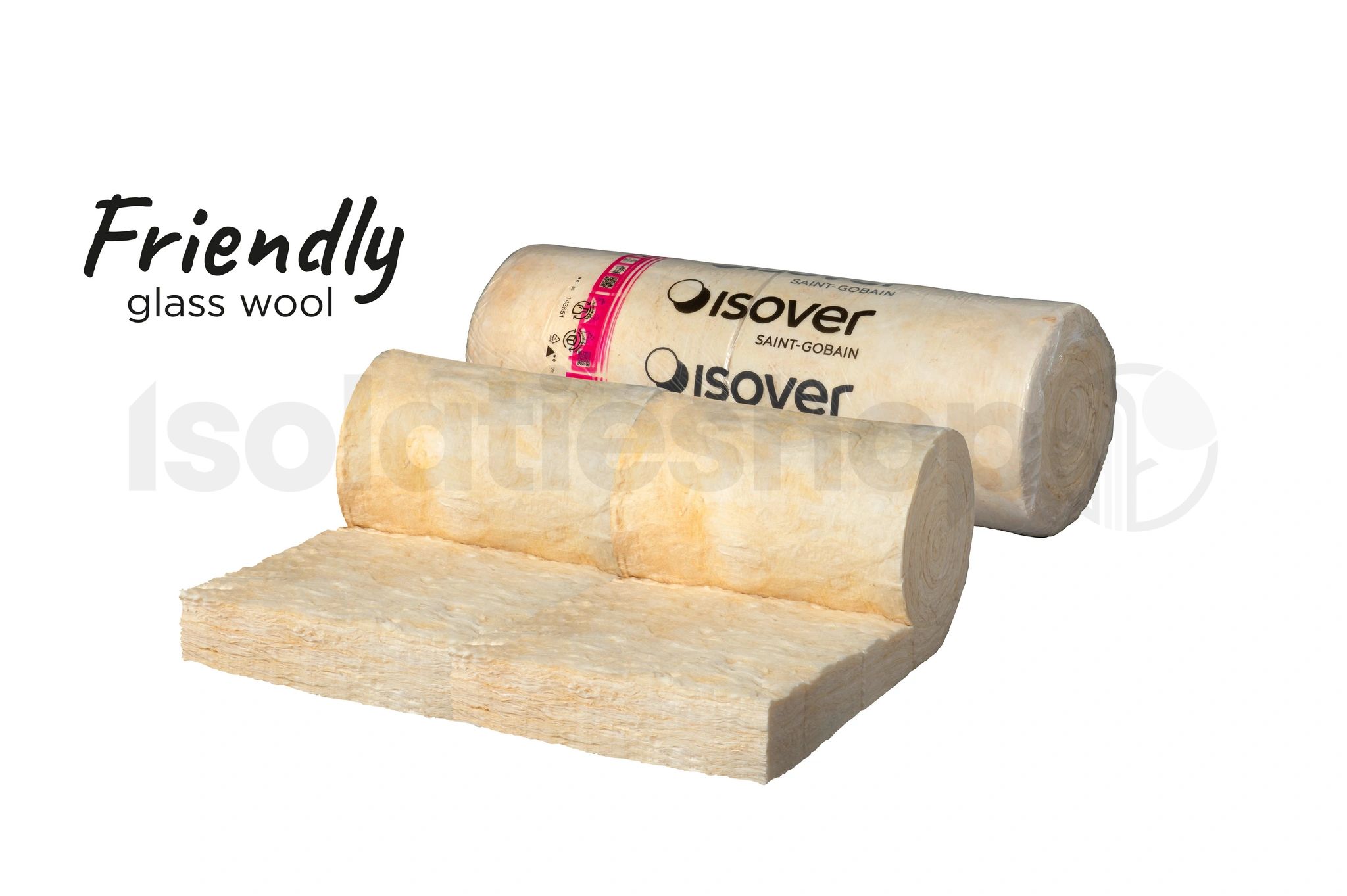 Glaswol 120mm glaswoldeken | ISOVER Systemroll Rd 3,75 | De Isolatieshop